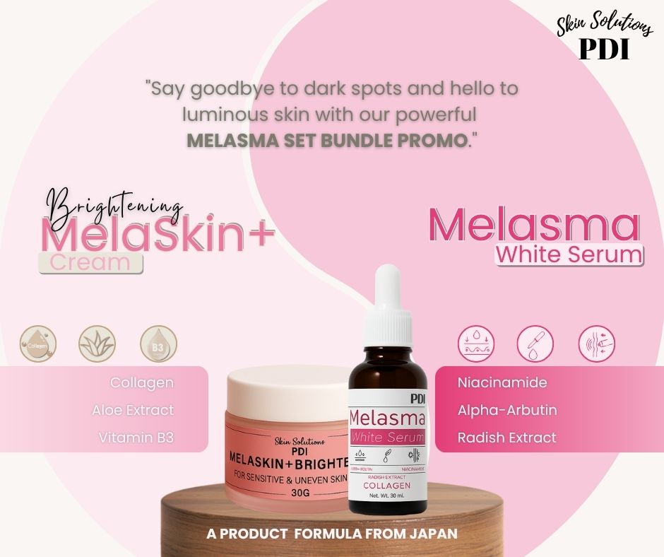 Anti-Melasma Set (Cream & Serum) - MORE DISCOUNT – Philippines ...