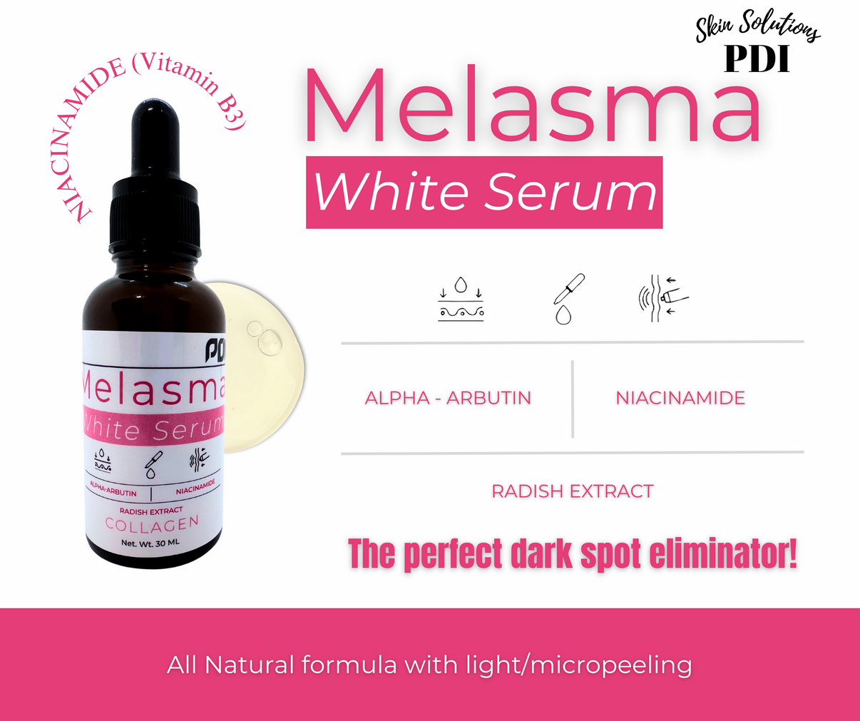 Melasma White Serum – Philippines Dermatology Institute